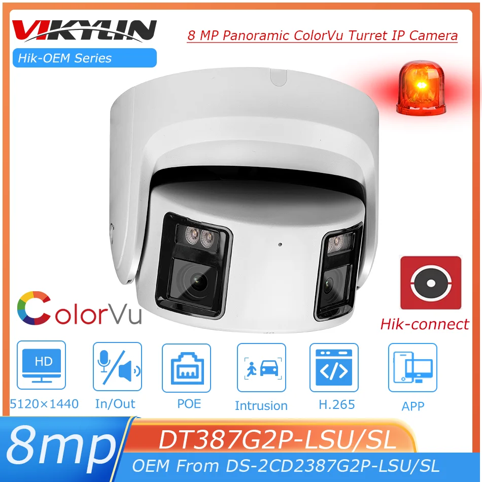HIK-8MP-Panoramic-ColorVu-Turret-IP-Camera-DS-2CD2387G2P-LSU-SL-4K ...