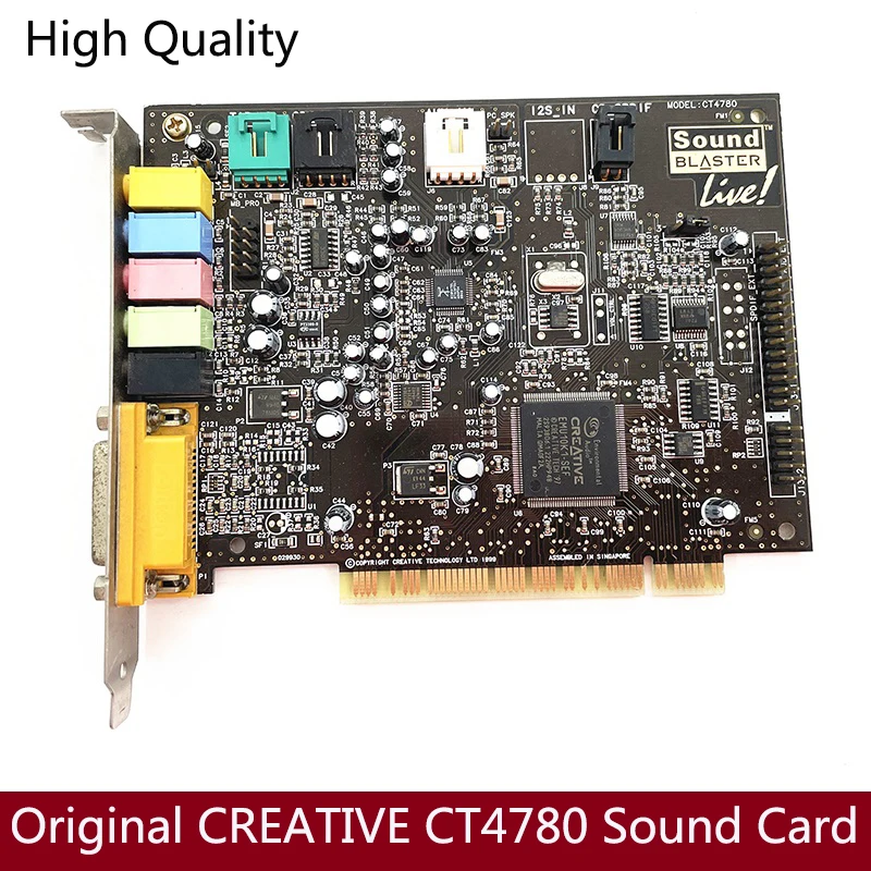 Original-for-Creative-CT4780-PCI-4-1-SOUND-CARD-support-XP-Win7-WORKING ...