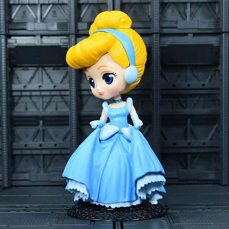 Disney-14cm-Q-version-Princes-Cinderella-PVC-Action-Figures-Model-Doll ...
