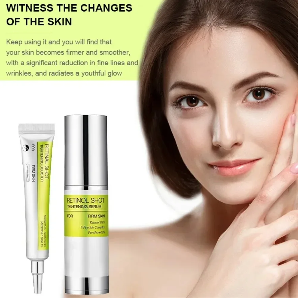 Retinol Shot Anti-Wrinkle Face Serum: Tightening Lifting, Fades Fine ...