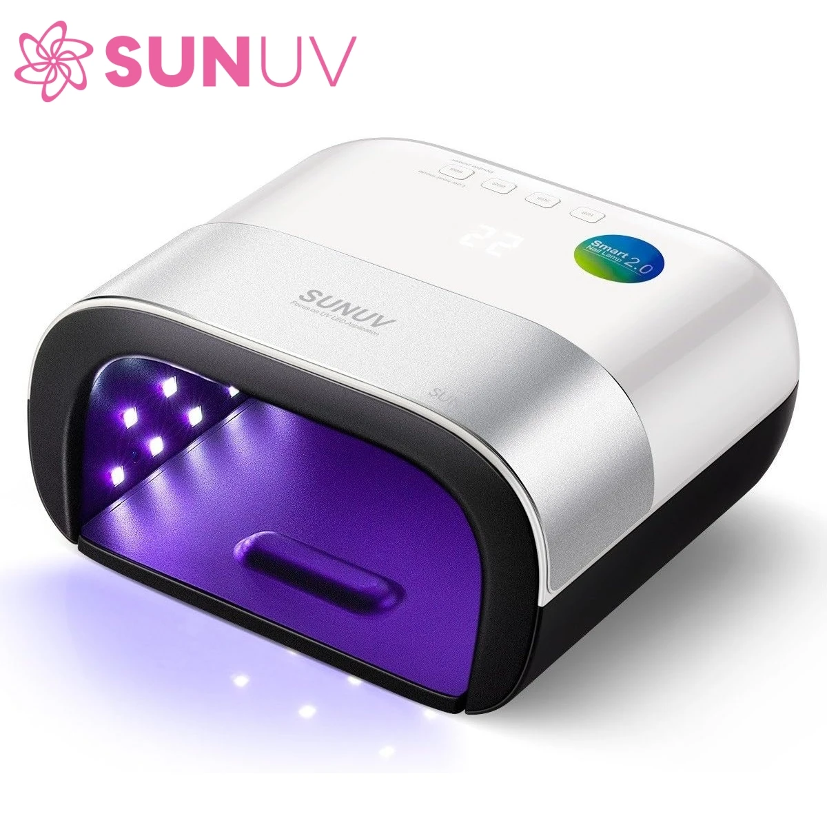SUNUV-SUN3-Nail-Dryer-Smart-2-0-48W-UV-LED-Lamp-Nail-with-Smart-Timer ...