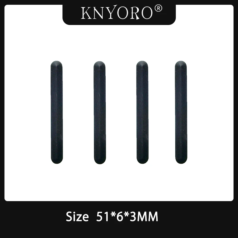 NEW-Laptop-Bottom-Case-Rubber-Feet-Black-Rubber-Strip-Pad-Legs ...