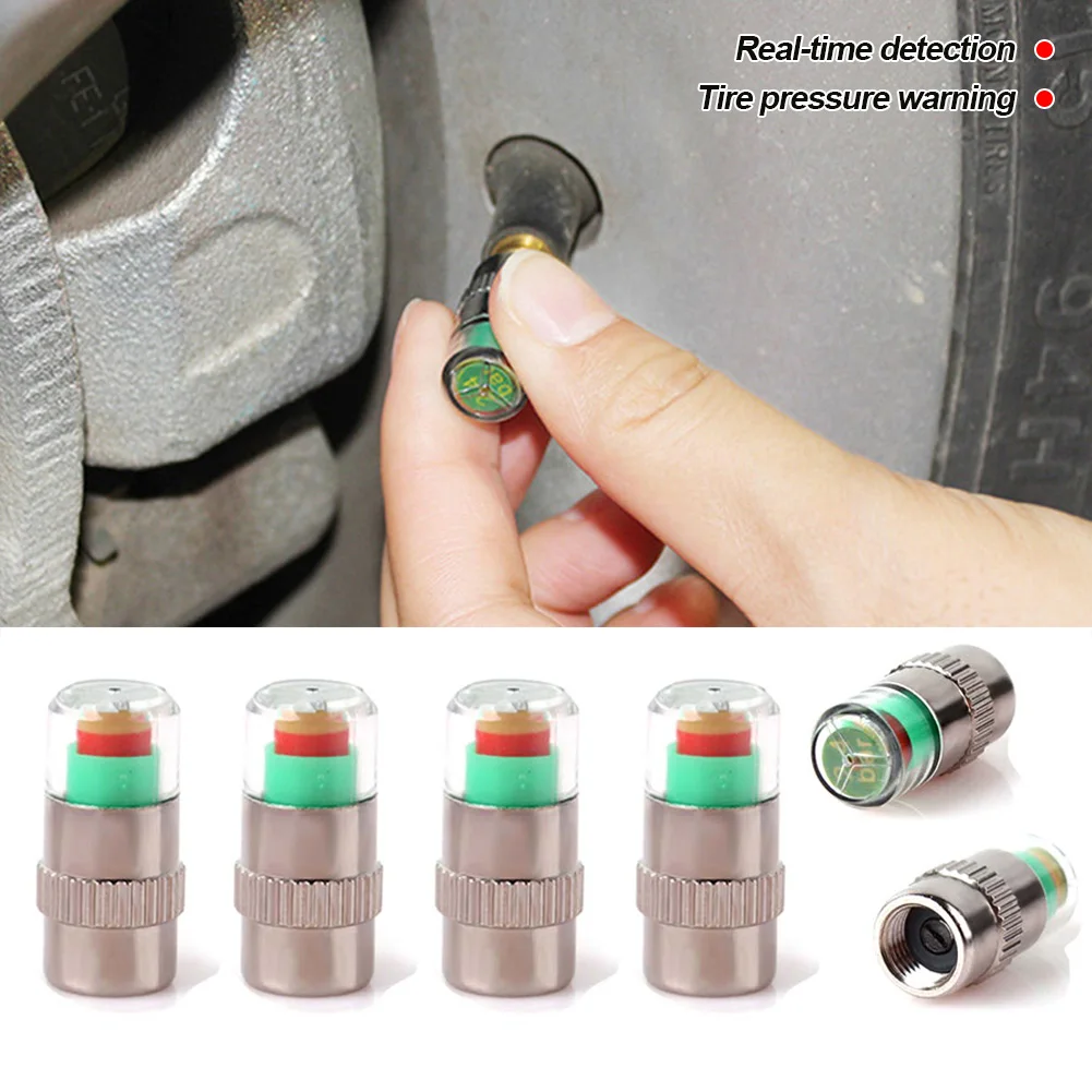 1-2-4pcs-Car-Tire-Pressure-Indicator-Tire-Pressure-Gauge-Indicator ...