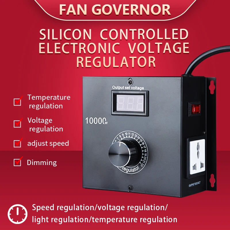 Voltage-Regulator-AC-220V-4000W-Compact-Variable-Voltage-Controller ...