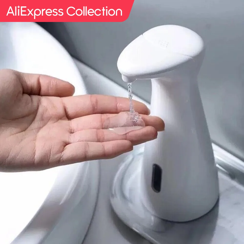 AliExpress-Collection-Automatic-Sensor-Soap-Dispenser-White-High ...