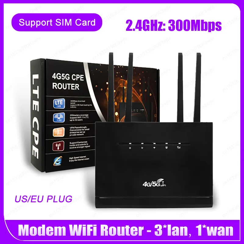 4G-CPE-Router-WIFI-Router-Modem-300Mbps-with-SIM-Card-Slot-Wireless ...