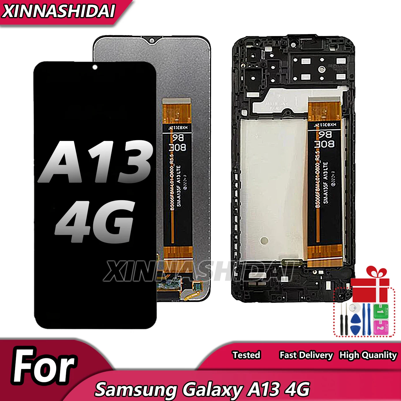 For-Samsung-Galaxy-A13-LCD-SM-A135F-Display-SM-A135F-DS-Touch-Screen ...