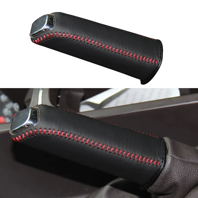 Custom Car Hand Brake Covers Top Layer Leather Case for Buick Regal GS ...