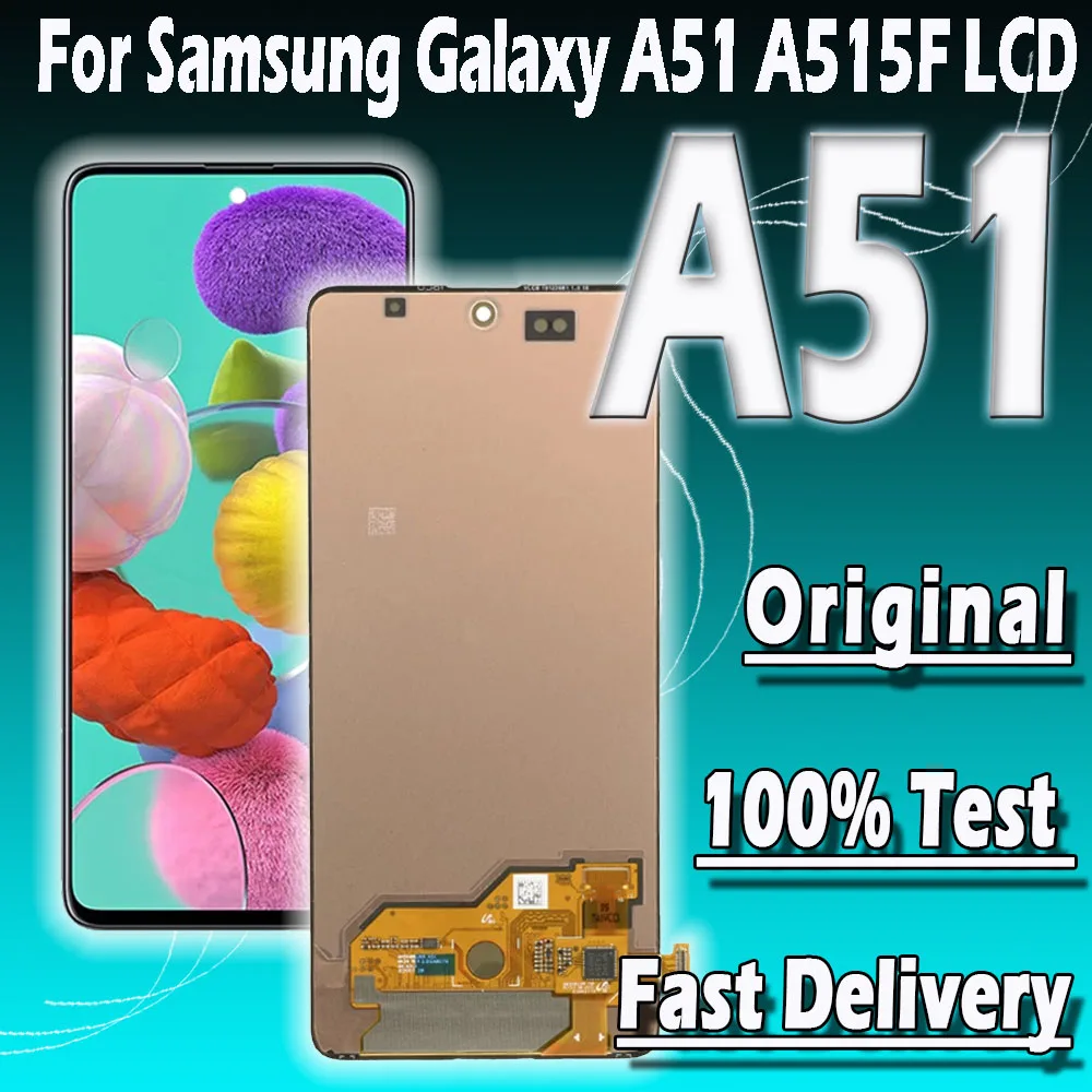 Original-Display-For-Samsung-A51-LCD-Touch-Screen-Digitizer-Assembly ...