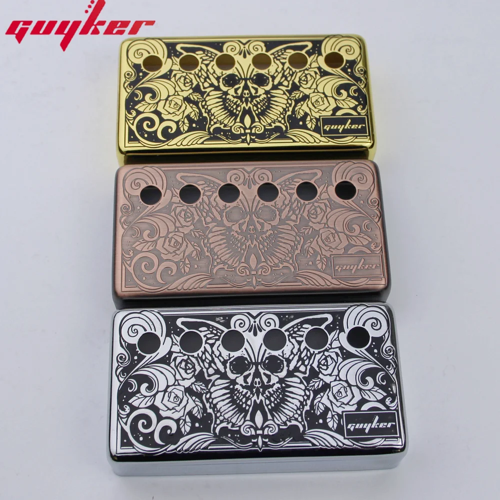 1-Set-Humbucker-Guitar-Pickup-Covers-Cupronickel-Material-Butterfly ...
