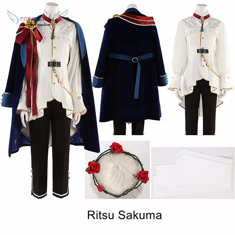 Ensemble-Stars-Knights-Ritsu-Sakuma-Cosplay-Costume-Stage-Performance ...