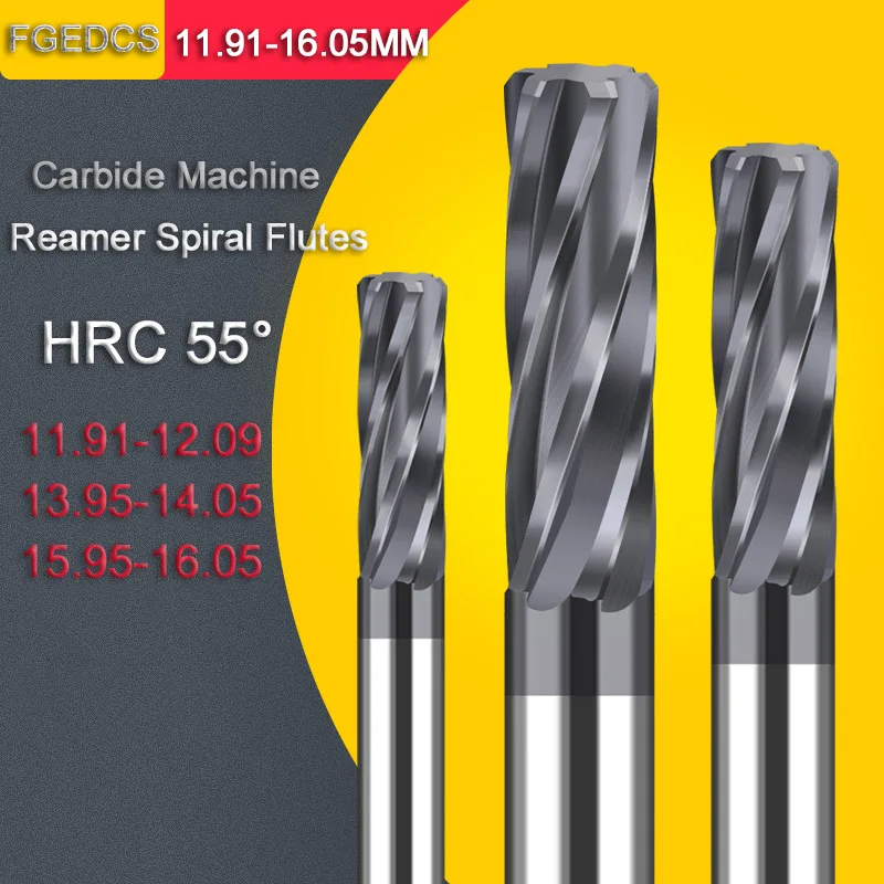 11-91mm-to16-05mm-Carbide-Machine-Reamer-Spiral-Flute-CNC-Tungsten ...