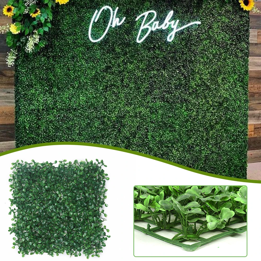 Plantas-Artificiais-Grama-Parede-De-Fundo-Pain-is-De-Hedge-De-Buxo ...