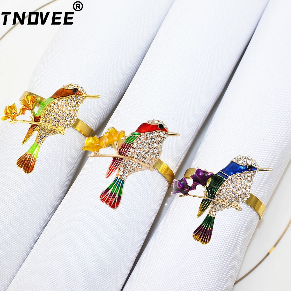 20Pcs-Crystal-Bird-Tree-Branch-Napkin-Rings-Rhinestone-Hummingbird ...