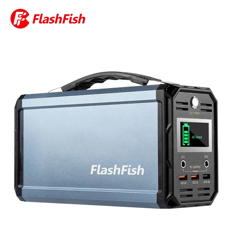 FlashFish Solar Generator Portable Power Station 60000mAh Portable ...