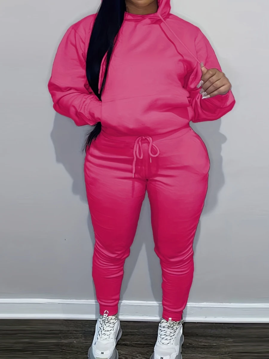 LW-Plus-Size-women-s-matching-tracksuit-set-Drawstring-Tracksuit-Set ...