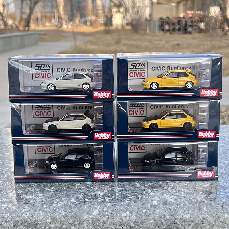 Hobby-Japan-1-64-for-H-da-Civic-TYPE-R-EK9-With-Engine-Display-Model ...