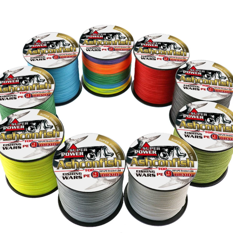Fishing-Line-1000M-9Strands-Braided-Line-Multifilament-PE-15-20-30-40 ...