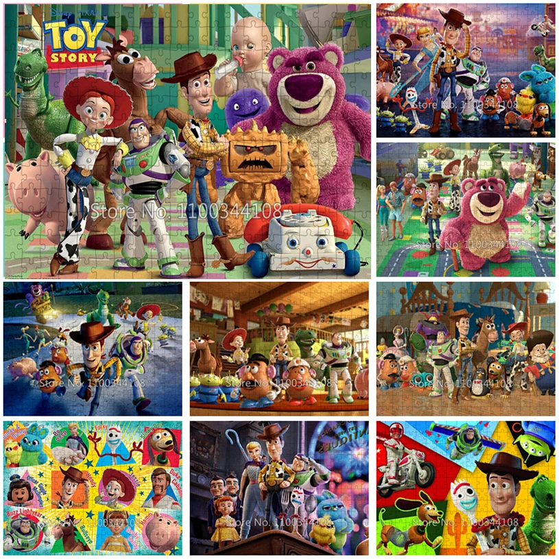 Disney-Toy-Story-Puzzle-for-Childrens-Cartoon-300-500-1000-Pieces ...