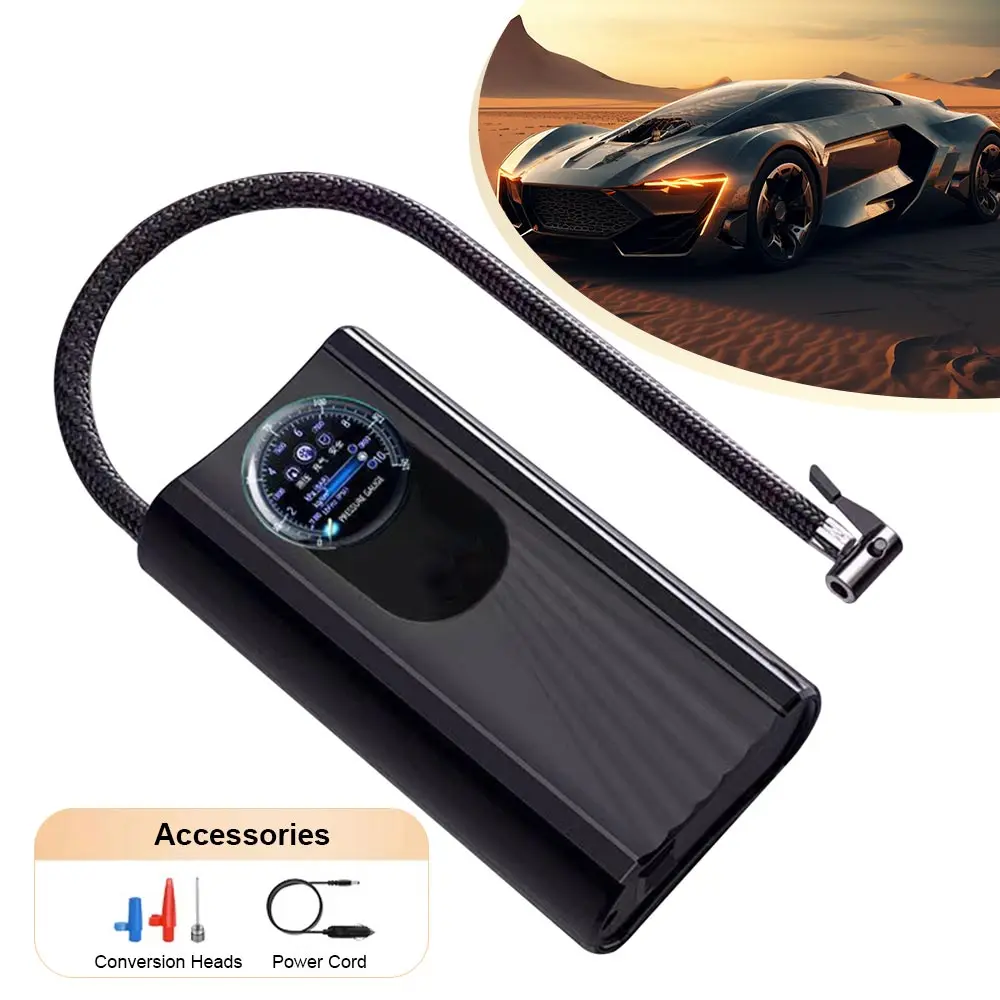 120W-150PSI-Car-Compressor-Wireless-Digital-Display-Portable-Electronic ...