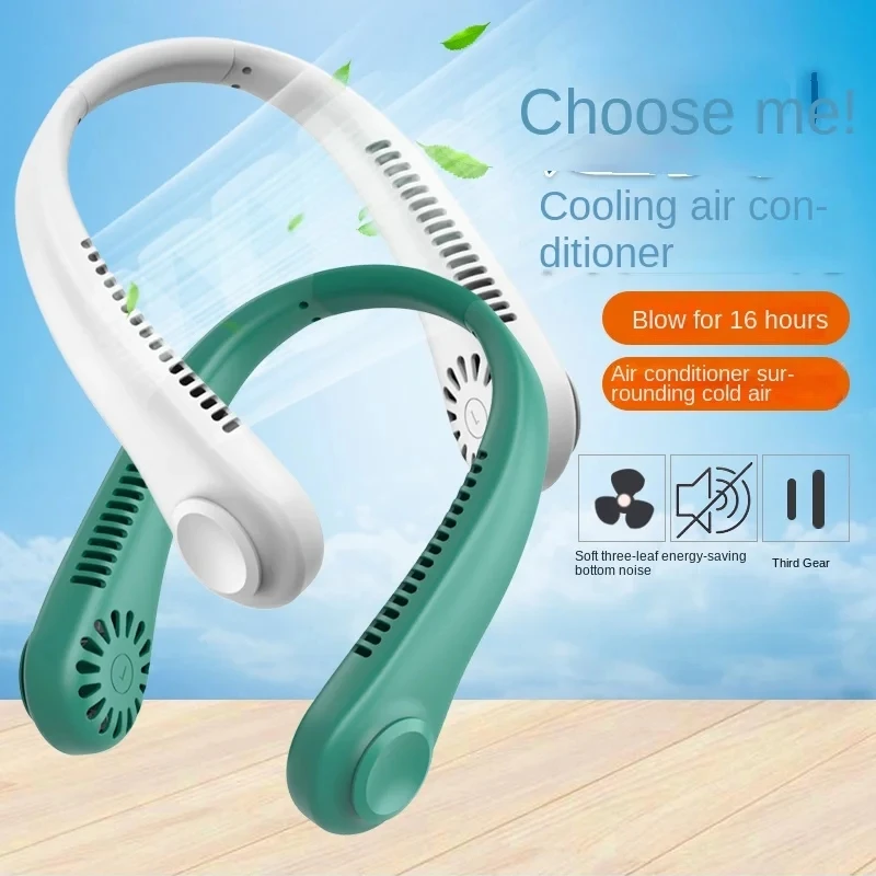 New-summer-outdoor-fanless-ceiling-fan-portable-mini-electric-fan-ice ...