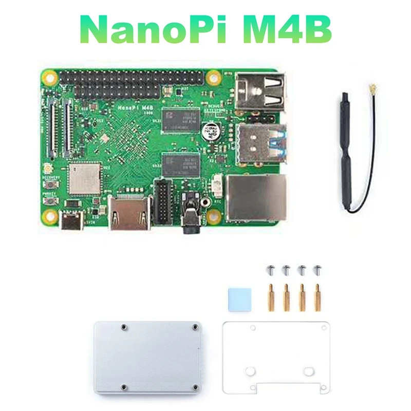 Nanopi M4B Development BoardHeatsink RK3399 2GB Pcie Expansion Dual ...