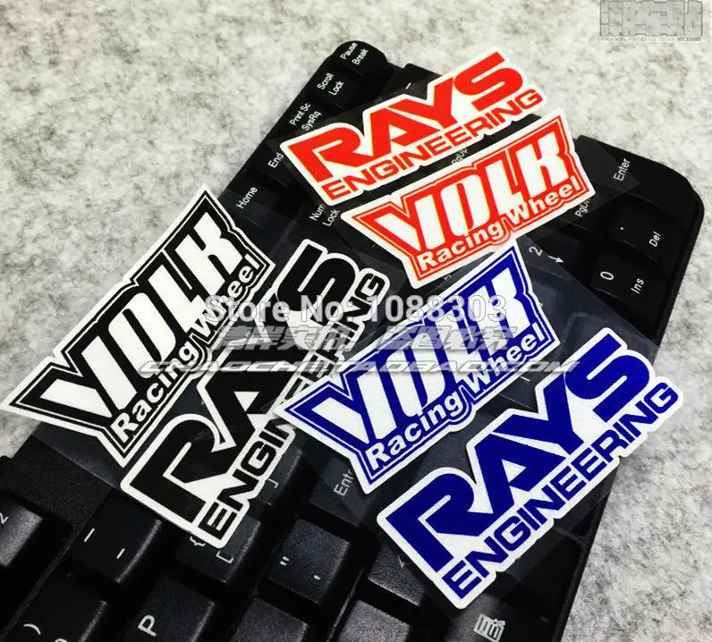 4PCS-Motorcycle-Car-Wheel-Sticker-Decals-Vinyl-Reflective-for-RAYS ...