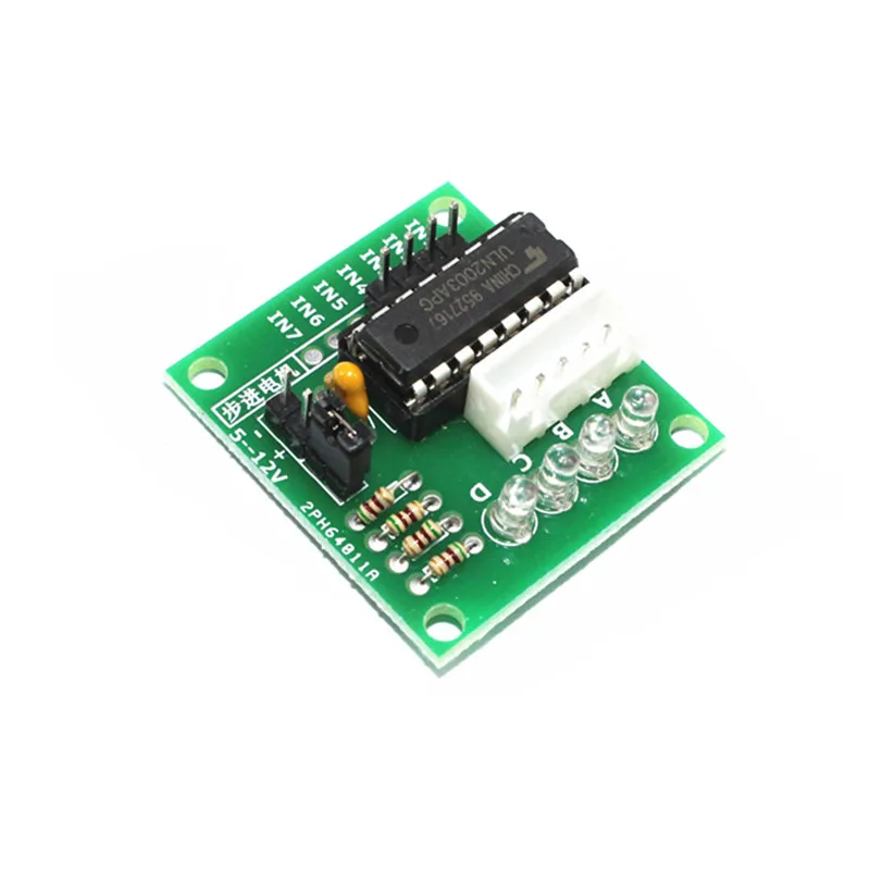 ULN2003 Mini Stepper Motor Driver Board DC 5V 12V 2 phase 4 wire 4 ...