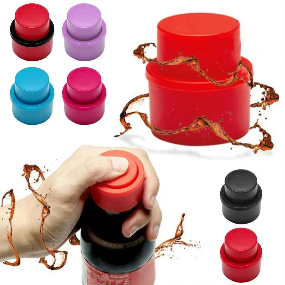 New-Bottle-Stopper-Inflatable-Airtight-Soda-Cap-Frizzy-Drink-Sealer ...