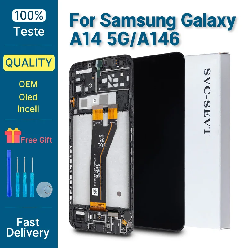 Premium LCD For Samsung Galaxy A14 5G A146 Display Touch Screen ...