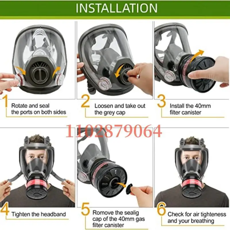 Ammonia Gas Mask