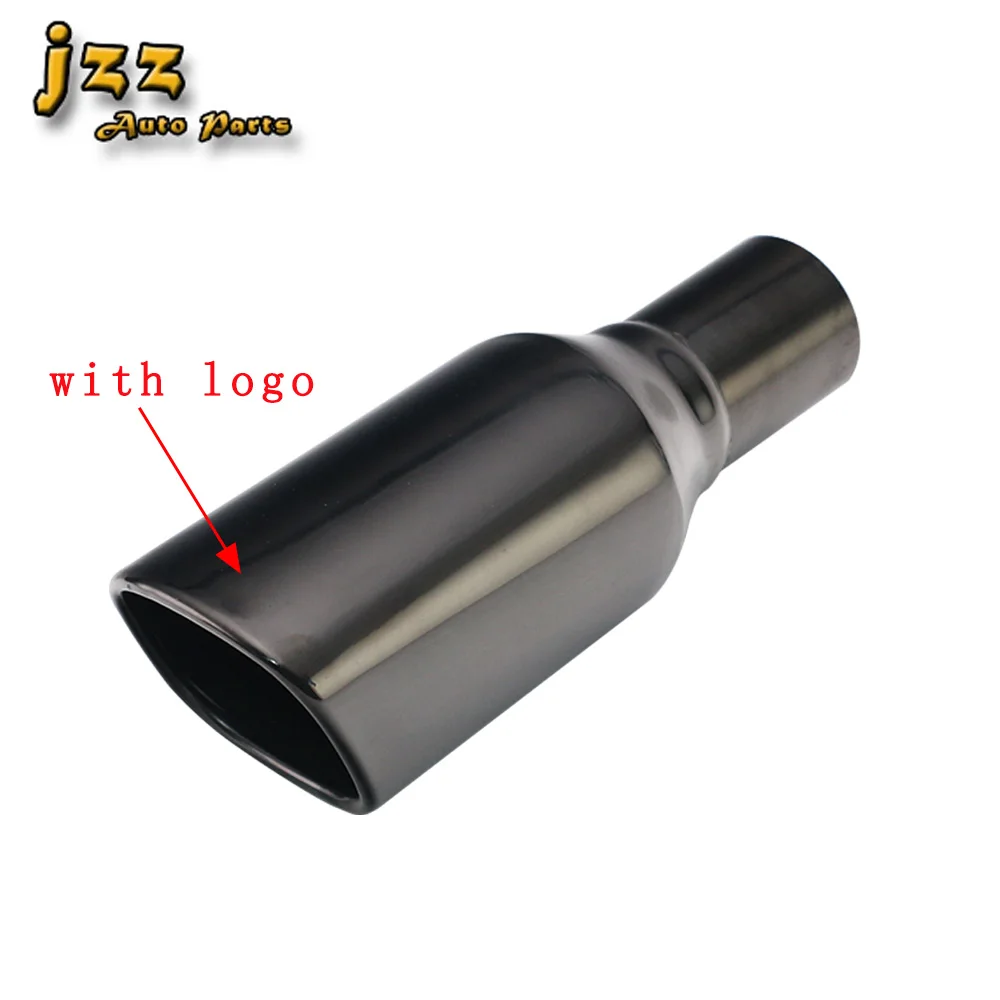 Universal-Square-muffler-tips-54mm-Stainless-Steel-Exhaust-Tailpipe ...