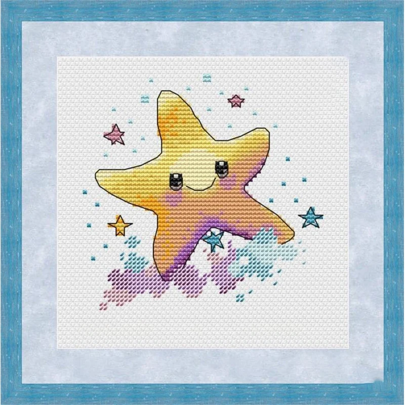 ZZ8320-DIY-Homefun-Cross-Stitch-Kit-Packages-Counted-Cross-Stitching ...