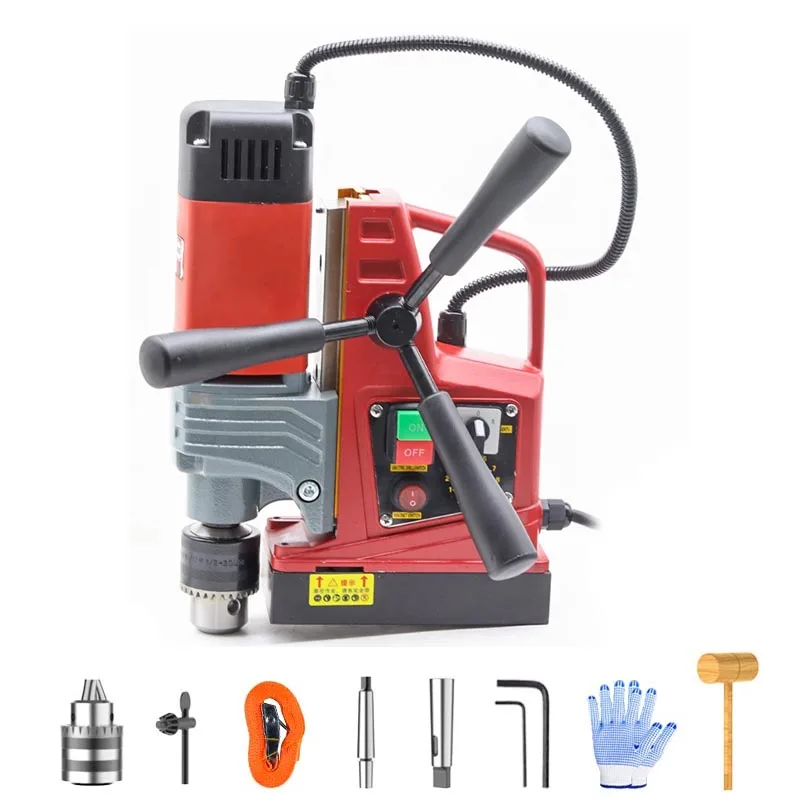 Industrial-Grade-Magnetic-Drill-Powerful-Drilling-Machine-Magnetic ...