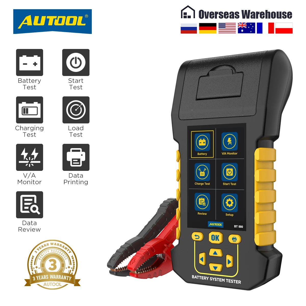 AUTOOL-BT880-Battery-Tester-with-Printer-8-30V-V-A-Monitor-Cranking ...