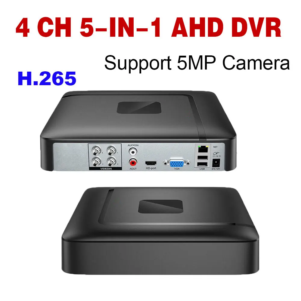 Mini-DVR-TVI-CVI-AHD-Gravador-de-V-deo-Digital-Sistema-NVR-CCTV-Suporte ...