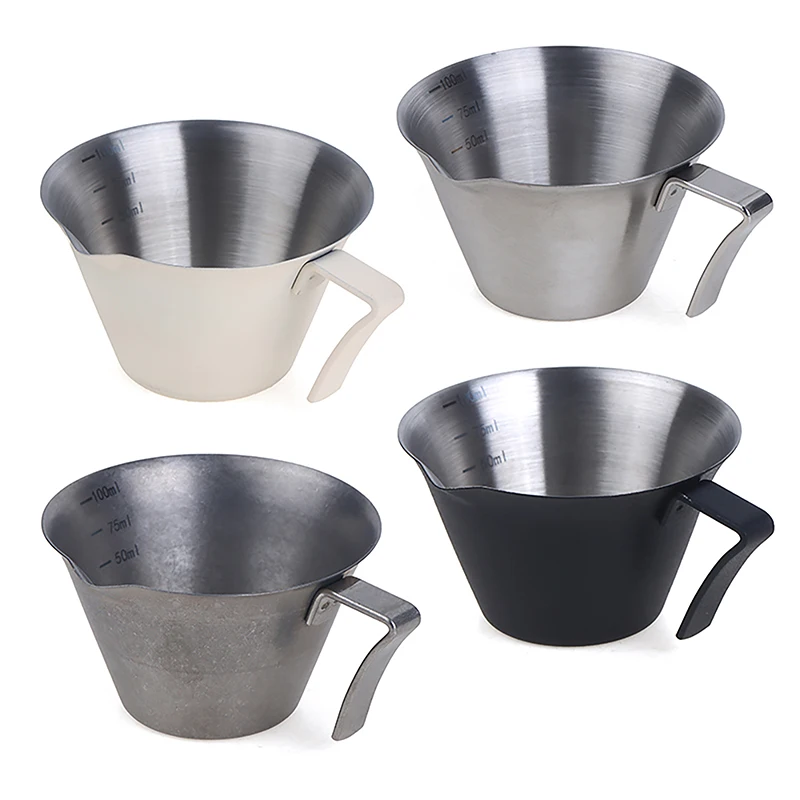 100ml-Espresso-Measuring-Cup-With-Handle-Stainless-Steel-Coffee-Shot ...