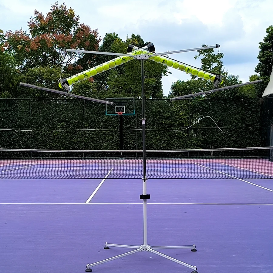 Tennis-server-Collapsible-tennis-ball-drop-device-Non-electric-tennis ...