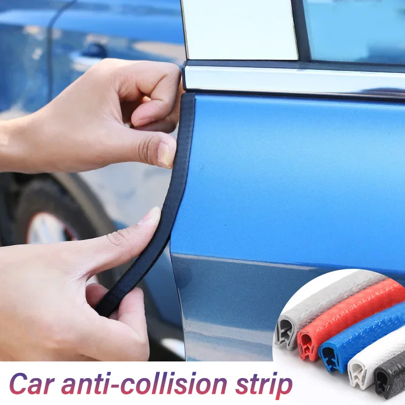 5M Car Door Protector Edge Scratch Strip Guard Trim Universal ...