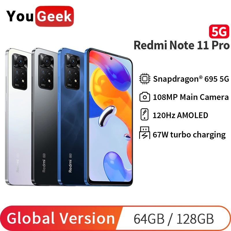 Xiaomi Redmi Note 11 Pro Global Version Nfc - Redmi Note 11 Pro 5g ...