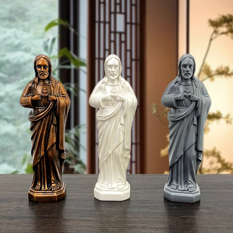 Christ-The-Redeemer-Statue-Resin-Jesus-Figurine-Catholic-Christian-Home ...