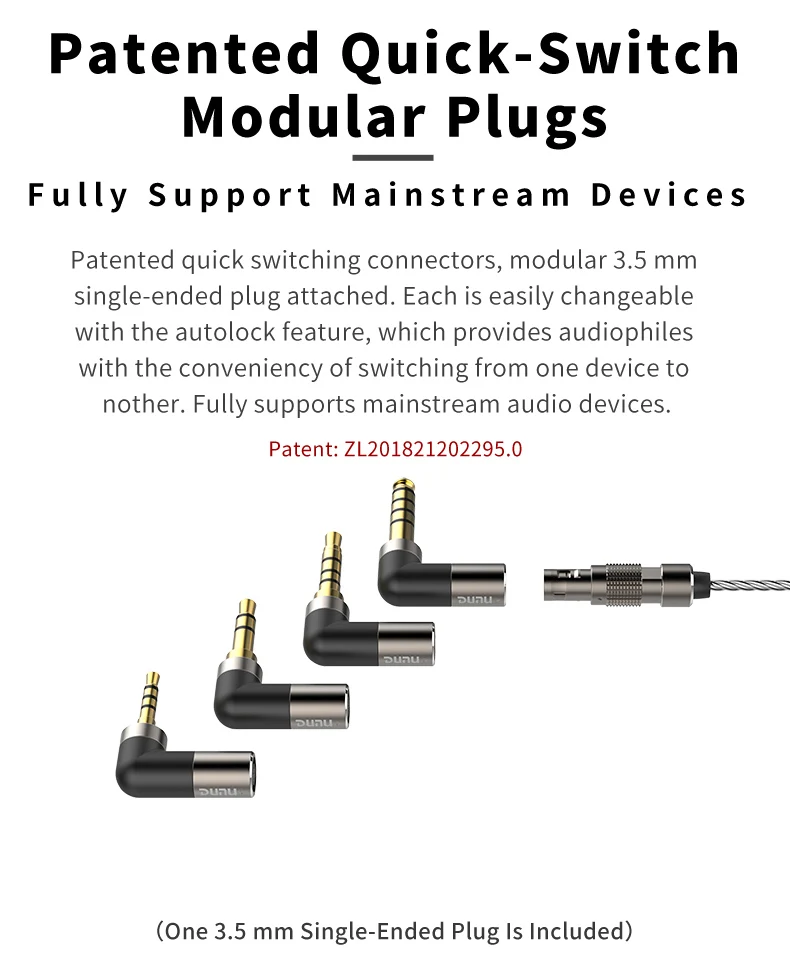 DUNU DUW02S DUW-02S High-purity Upgraded Earphone Cable — HiFiGo