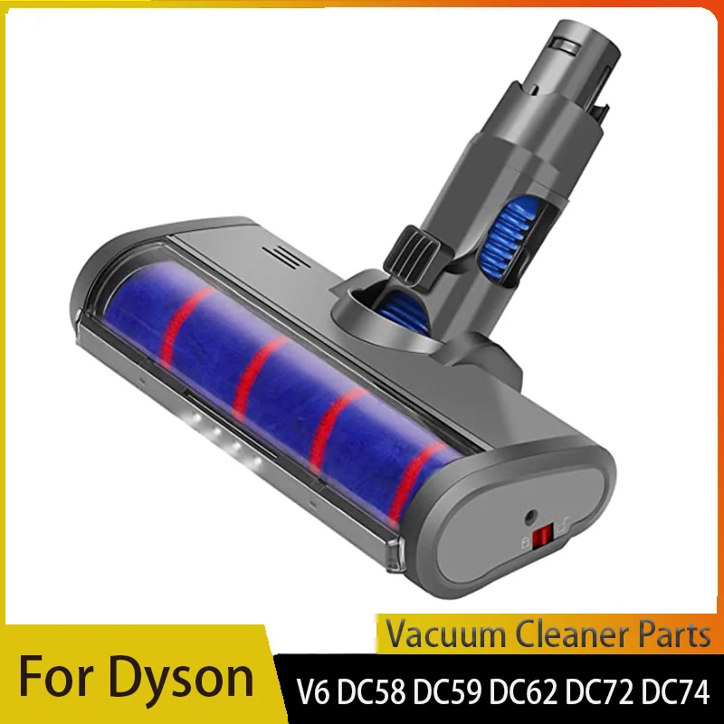 Soft-Roller-Cleaner-Head-With-LED-Headlights-For-Dyson-V6-DC58-DC59 ...