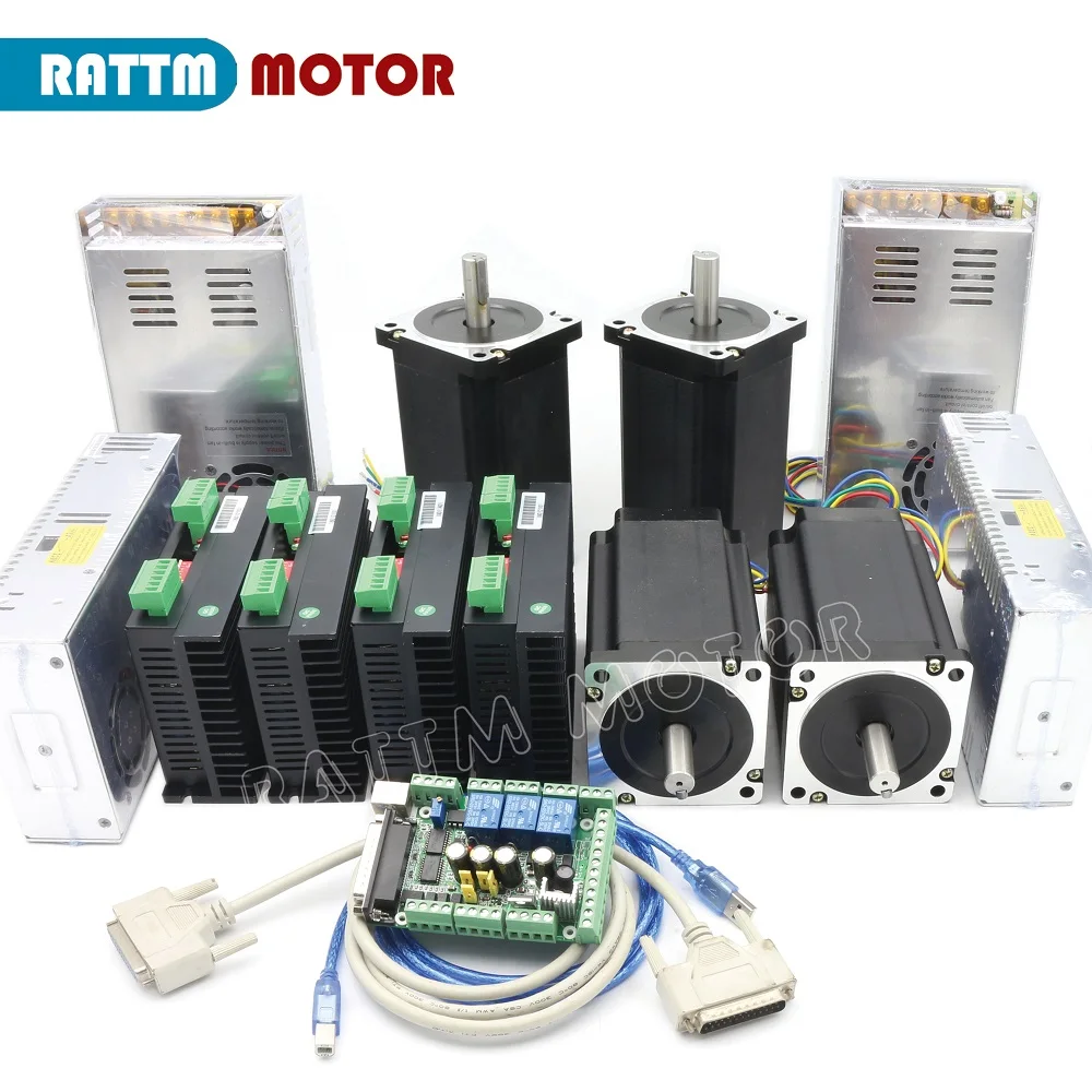 4-As-Cnc-Lpt-Mach3-Nema34-Stepper-Motor-Kit-878oz-In-98Mm-4-A-Driver-6a.jpg