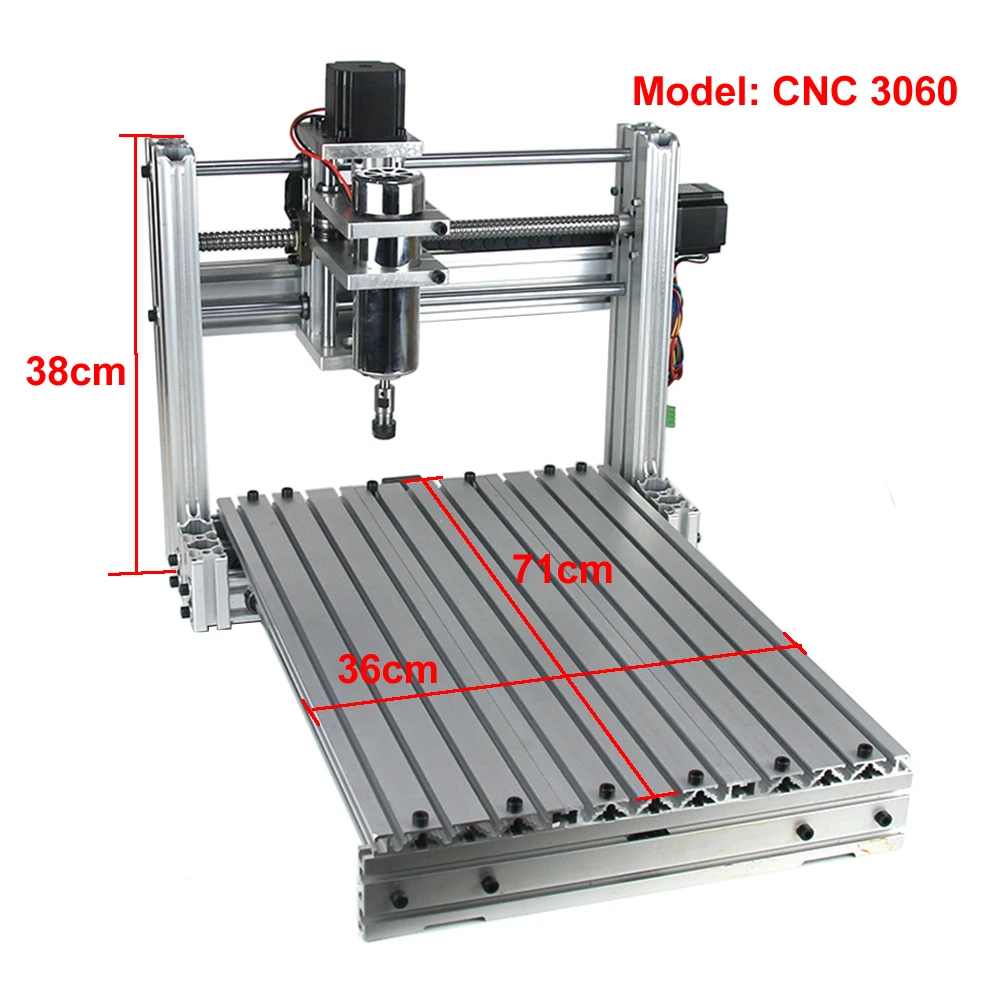 5 Axis USB CNC Router Woodworking Machine 4 Axis CNC 6030 Engraving ...