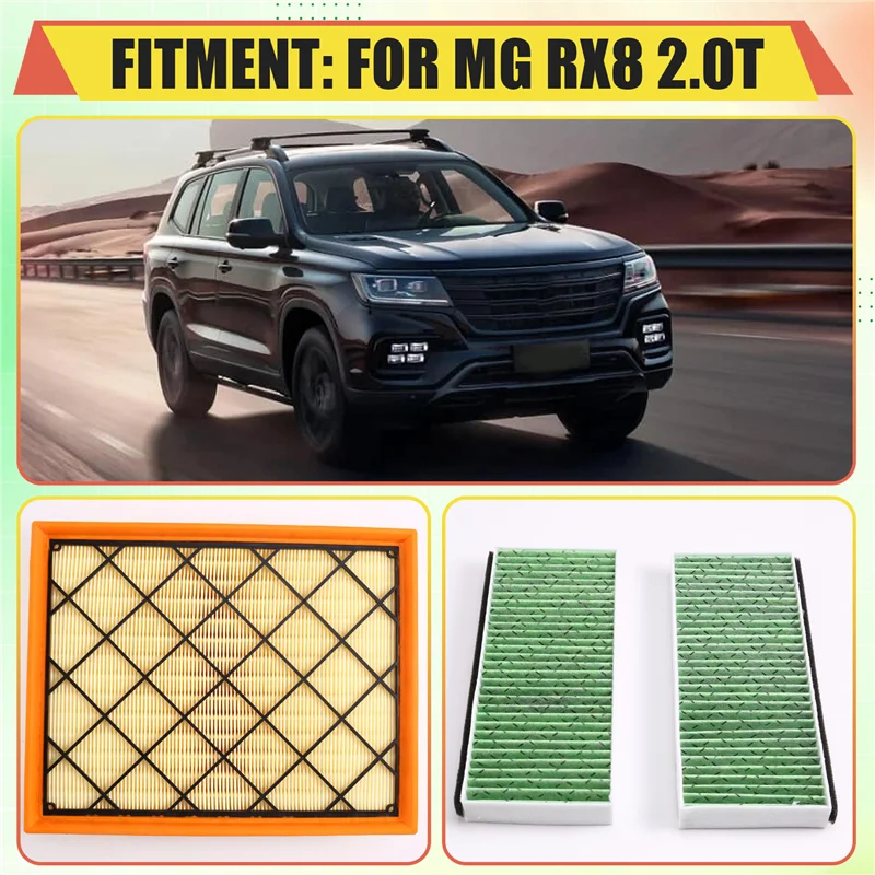 ل SAIC MG RX8 2.0T 3-Piece فلتر زيت فلتر الهواء فلتر مكيف الهواء ...