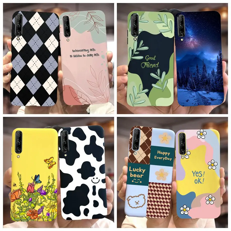 For-Huawei-Y9s-Case-STK-L21-STK-LX3-Stylish-Art-Painted-Cover-Soft ...