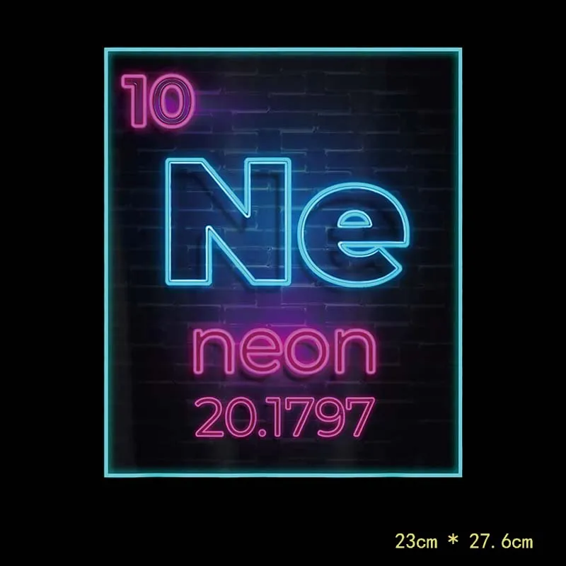 Neon Element Symbol In Neon