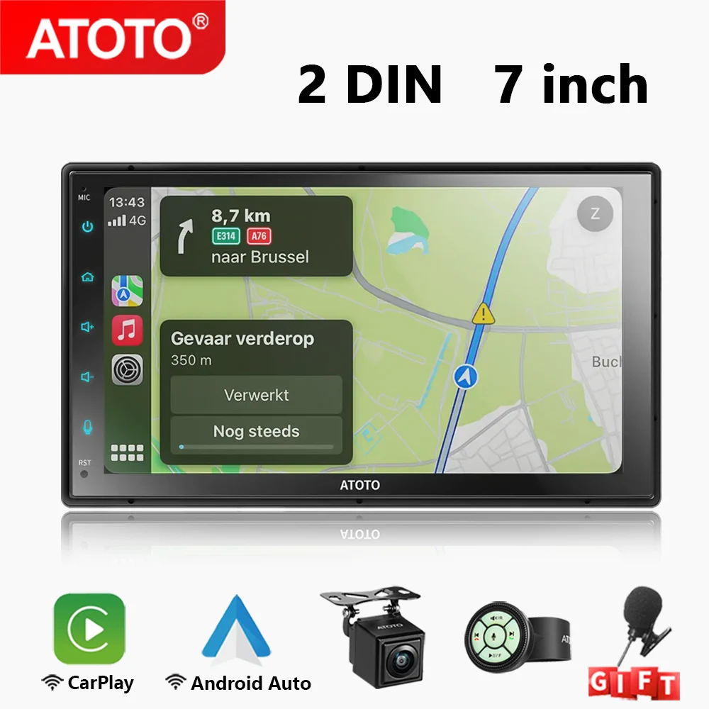 ATOTO-Universal-Car-Radio-2-Din-7-inch-Touch-Screen-Car-Stereo-with ...