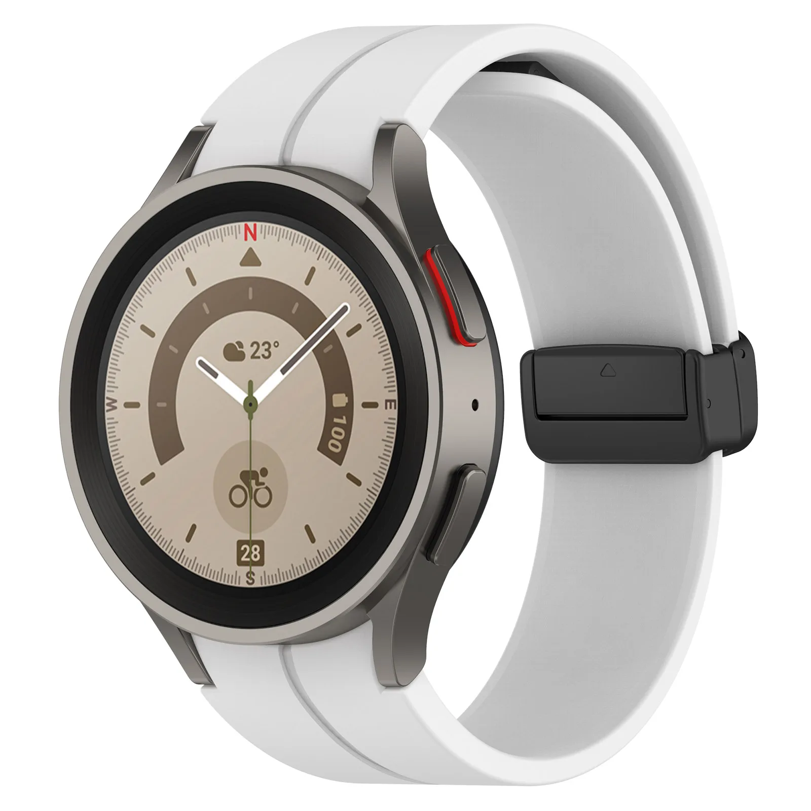 Bracelet pour Samsung Galaxy Watch 5 4,Accessoire de 40mm 44mm-5 Pro ...